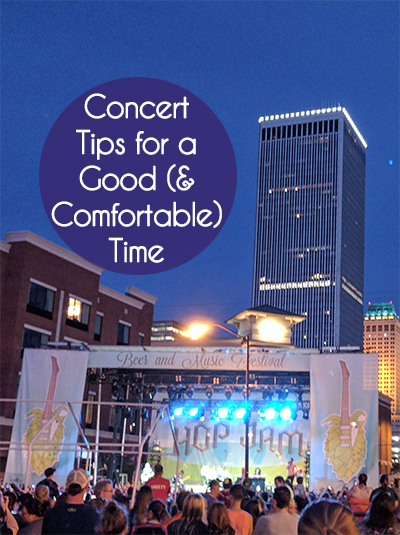 Concert Tips for a Good (& Comfortable) Time - slkrabbit.com