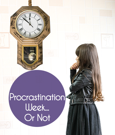Procrastination Week ... Or Not - slkrabbit.com