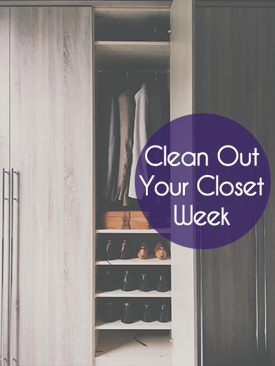 Clean Out Your Closet Week - slkrabbit.com